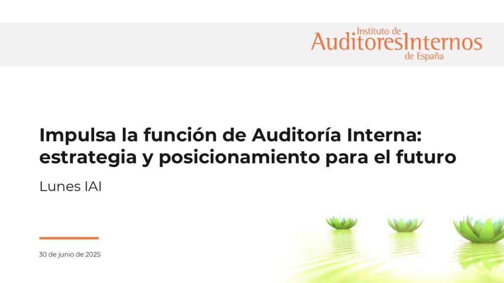 Impulsa la función de Auditoría Interna: estrategia y posicionamiento ...